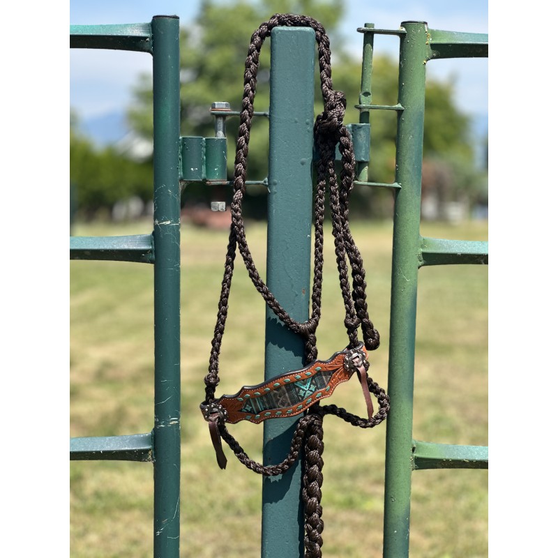 Braided Rope Halter - Maverick