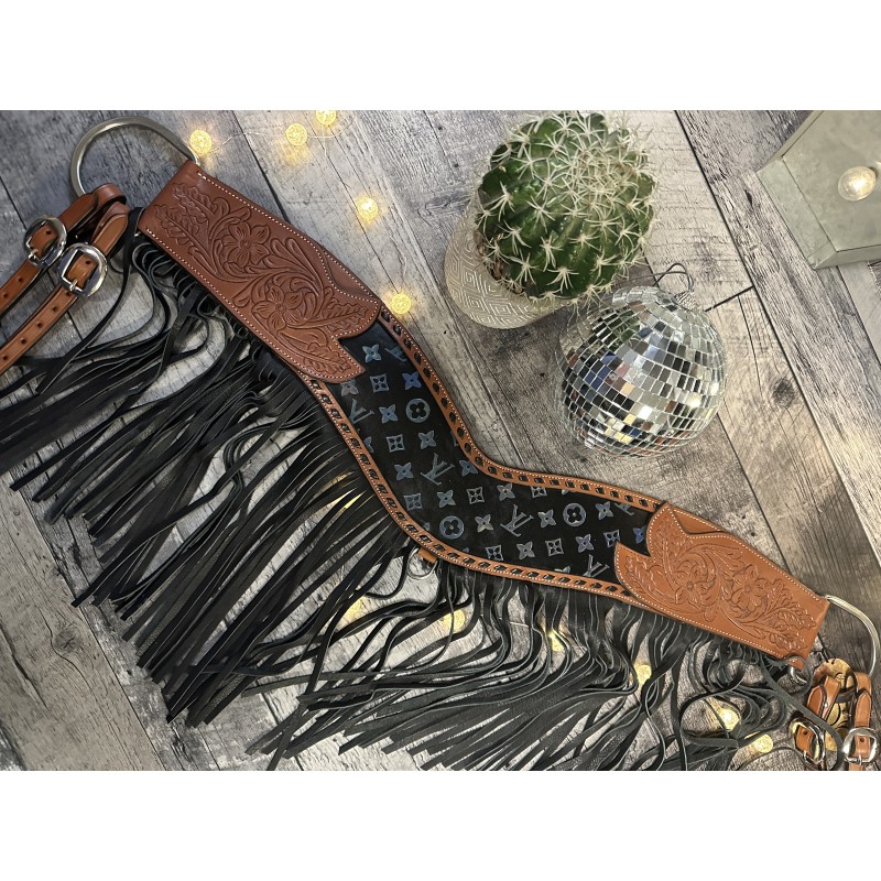 Holo Designer Fringe Tripping Collar