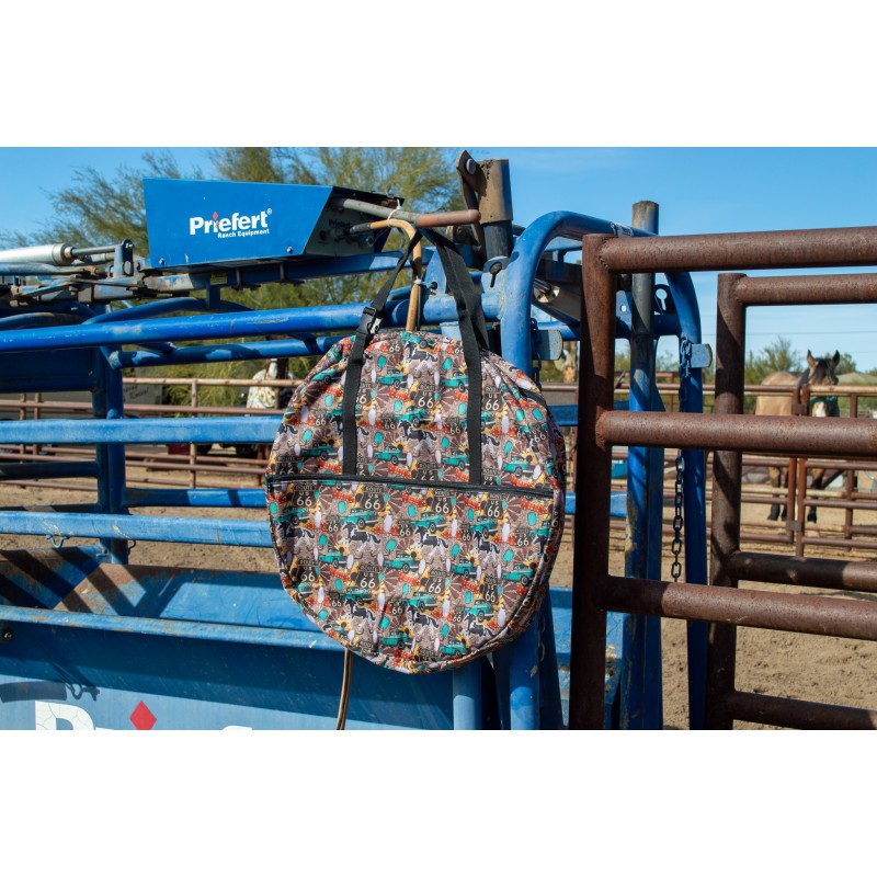 Schulz Equine Padded Rope Bag Colour Aztec Jungle