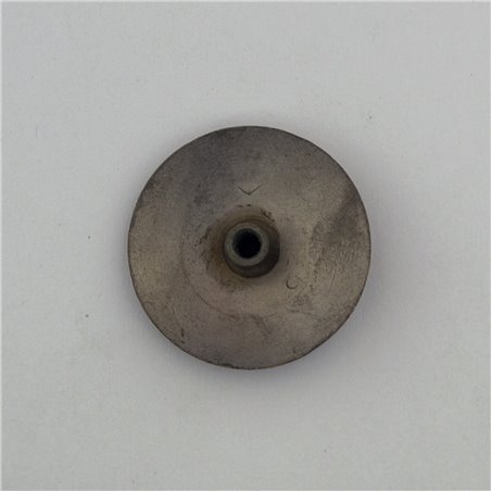 Antique Silver Copper Daisy Concho Size 1 - 1/4"