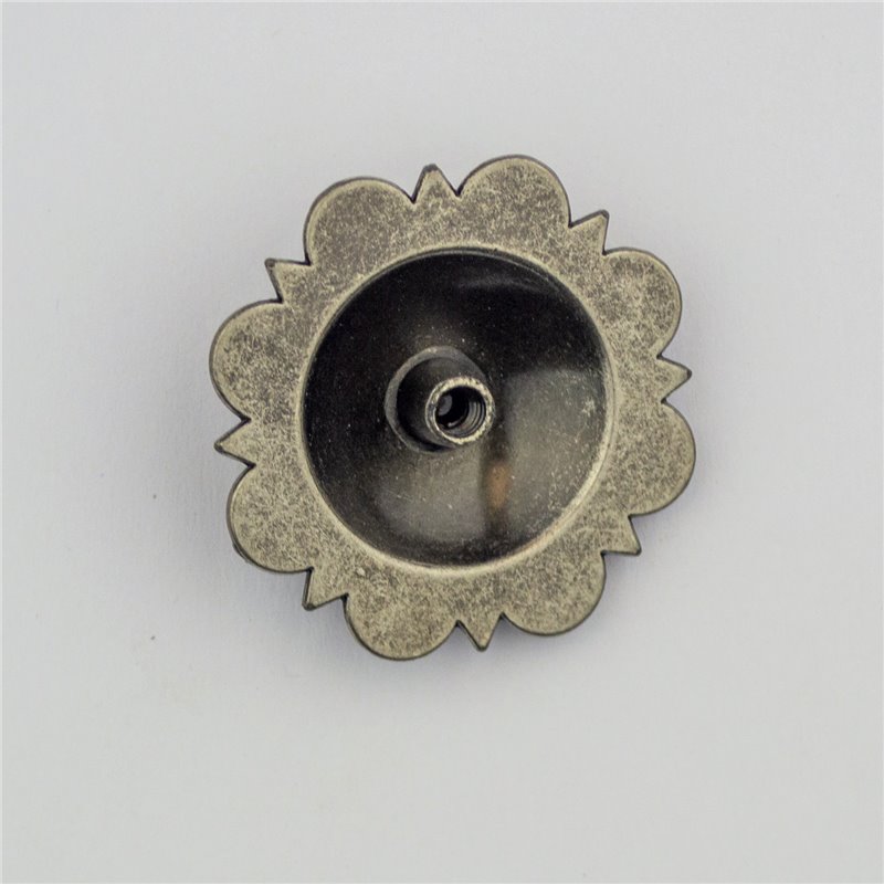 Antique Silver Cross Berry Concho Size 1 - 1/4"